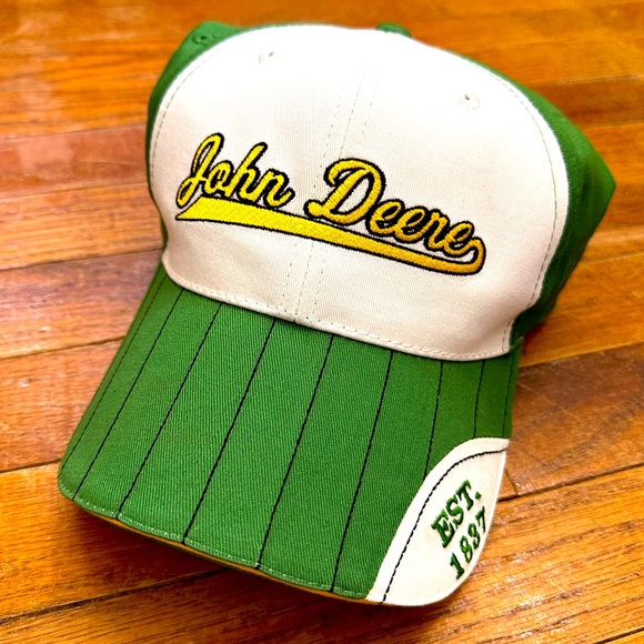 John Deere | Accessories | John Deere Greenyellowwhite Tractor Baseball ...
